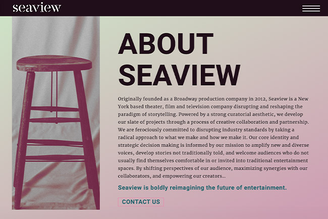 About Seaview • Seaview Productions